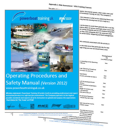 Working with us - Powerboat Training UK